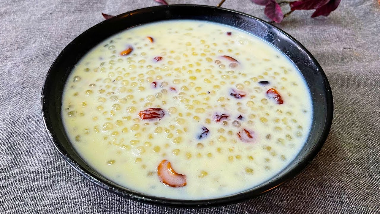 അസാധ്യ രുചിയിൽ ചവ്വരി പായസം | Chowari Payasam Recipe - YouTube