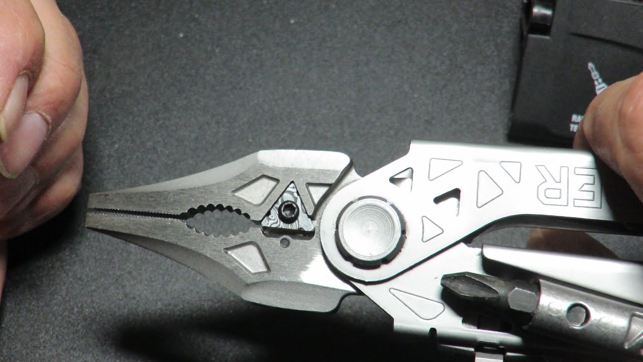 Damascus wire cutter for GERBER multipliers! - YouTube