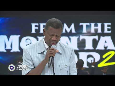 HOLY GHOST FIRE FALL ON ME | PASTOR E.A ADEBOYE - YouTube