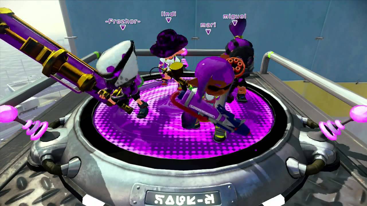 Splatoon - Part 17 with Gold Dynamo Roller - Gameplay - Nintendo ...