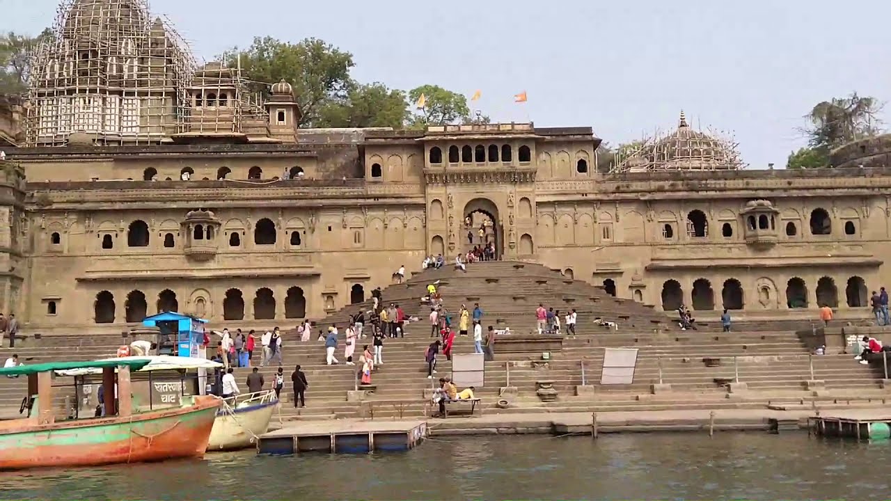 महेश्वर का किला / Maheshwar fort Madhya Pradesh Tourism / Maheshwar mp ...