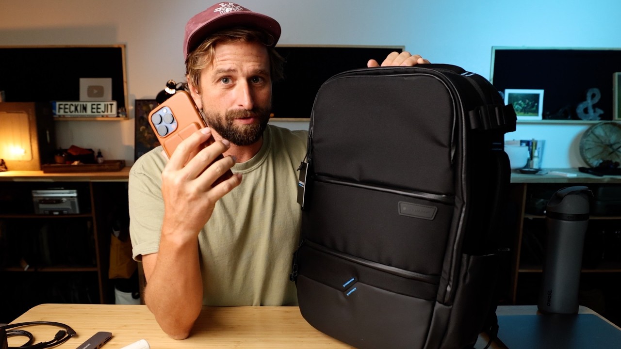 The Ultimate iPhone Video Setup + Bag (Sandmarc Travel Bag) - YouTube