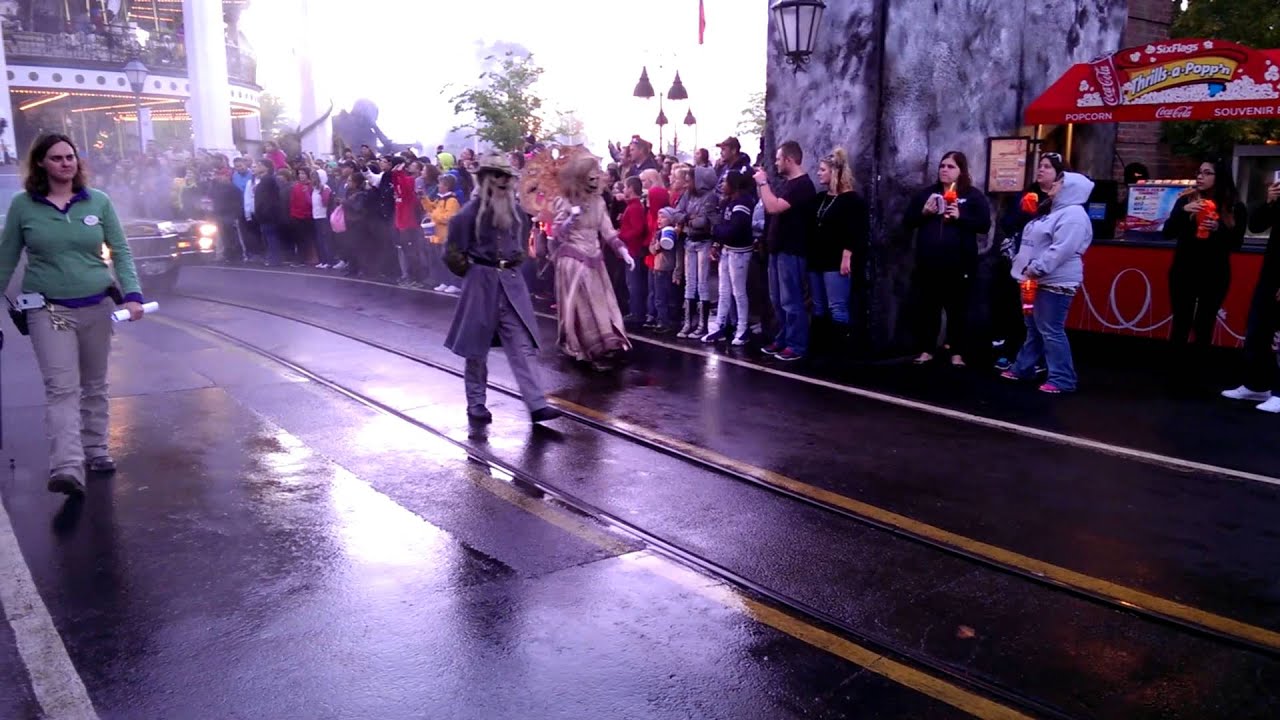 Fright Fest at Six flags halloween HD 2014🎃🎃🎃 - YouTube