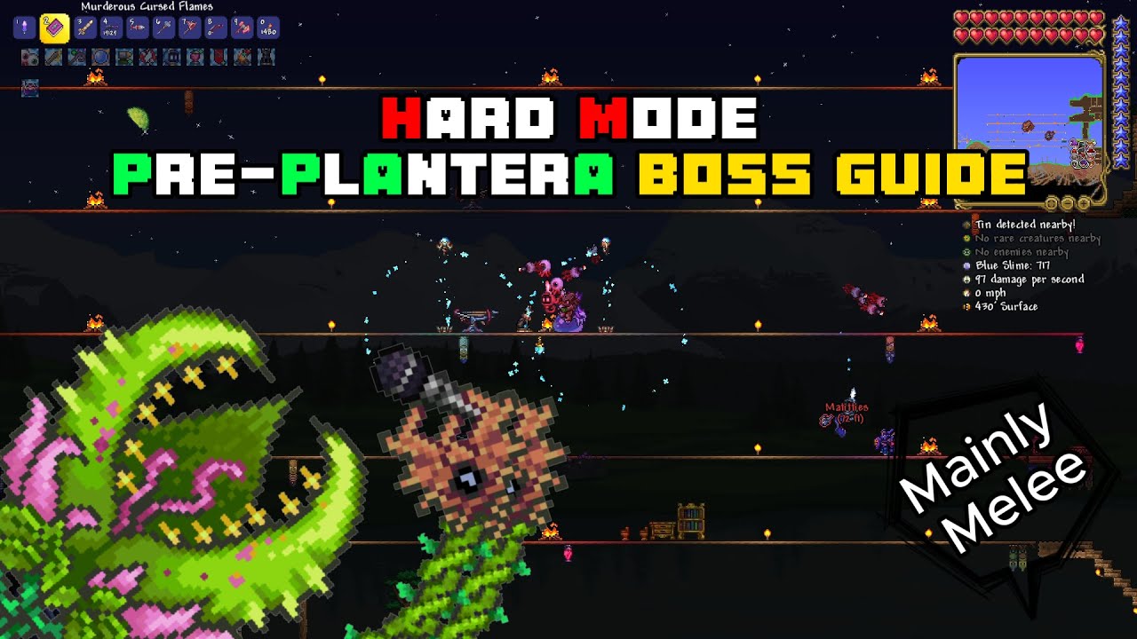 Easy Boss Guide | Terraria Master Mode - YouTube