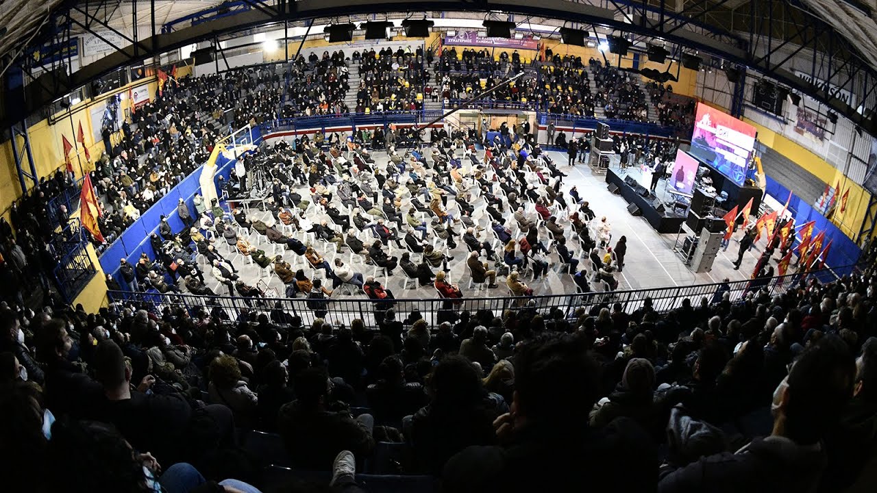 Ομιλία του ΓΓ της ΚΕ του ΚΚΕ Δημήτρη Κουτσούμπα στην εκδήλωση για τα ...