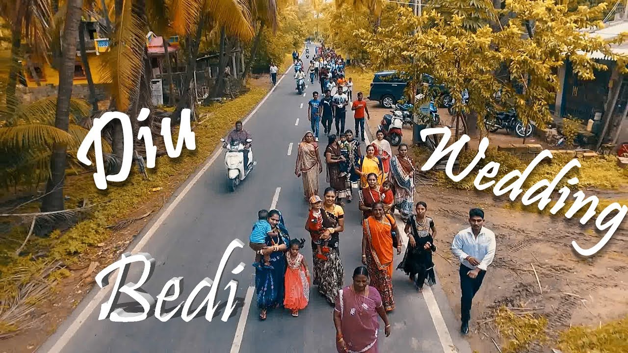 Diu India Wedding bedi | Drone Footage | - YouTube