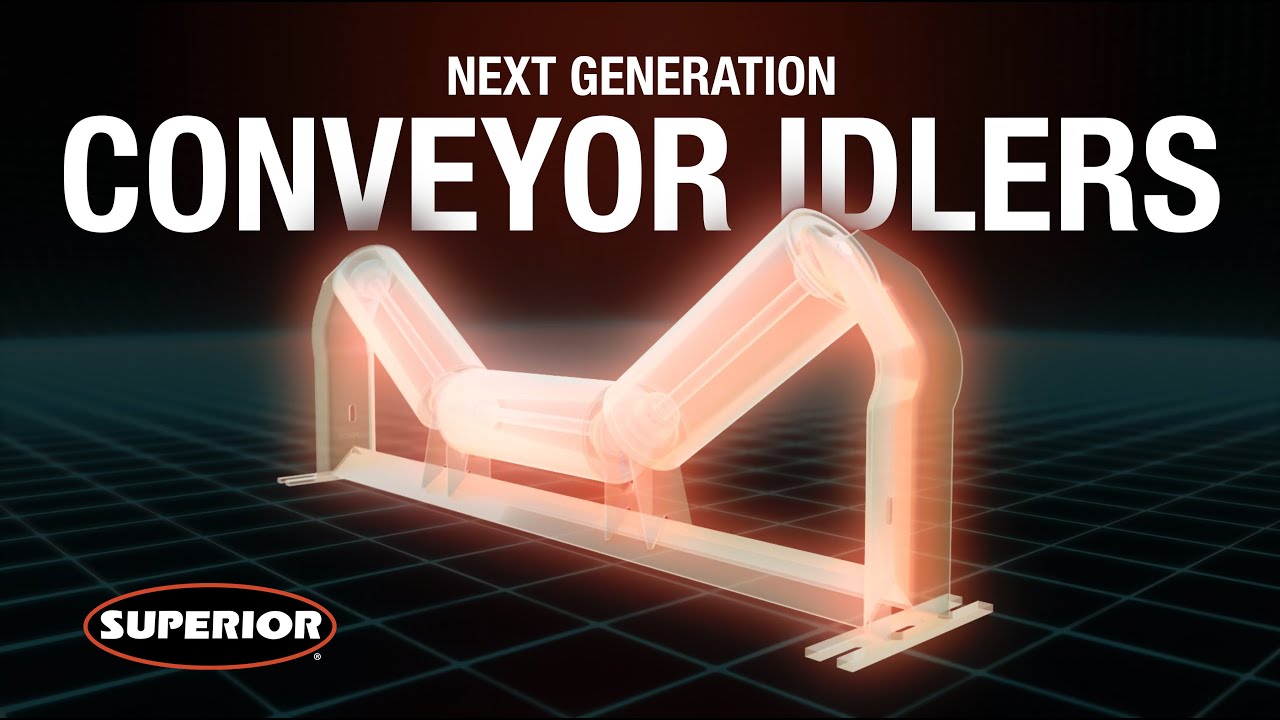 Next Generation Conveyor Idler Technical Animation - YouTube