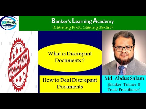 What is Discrepant Document | How to Handle Discrepant Doc | Export ...