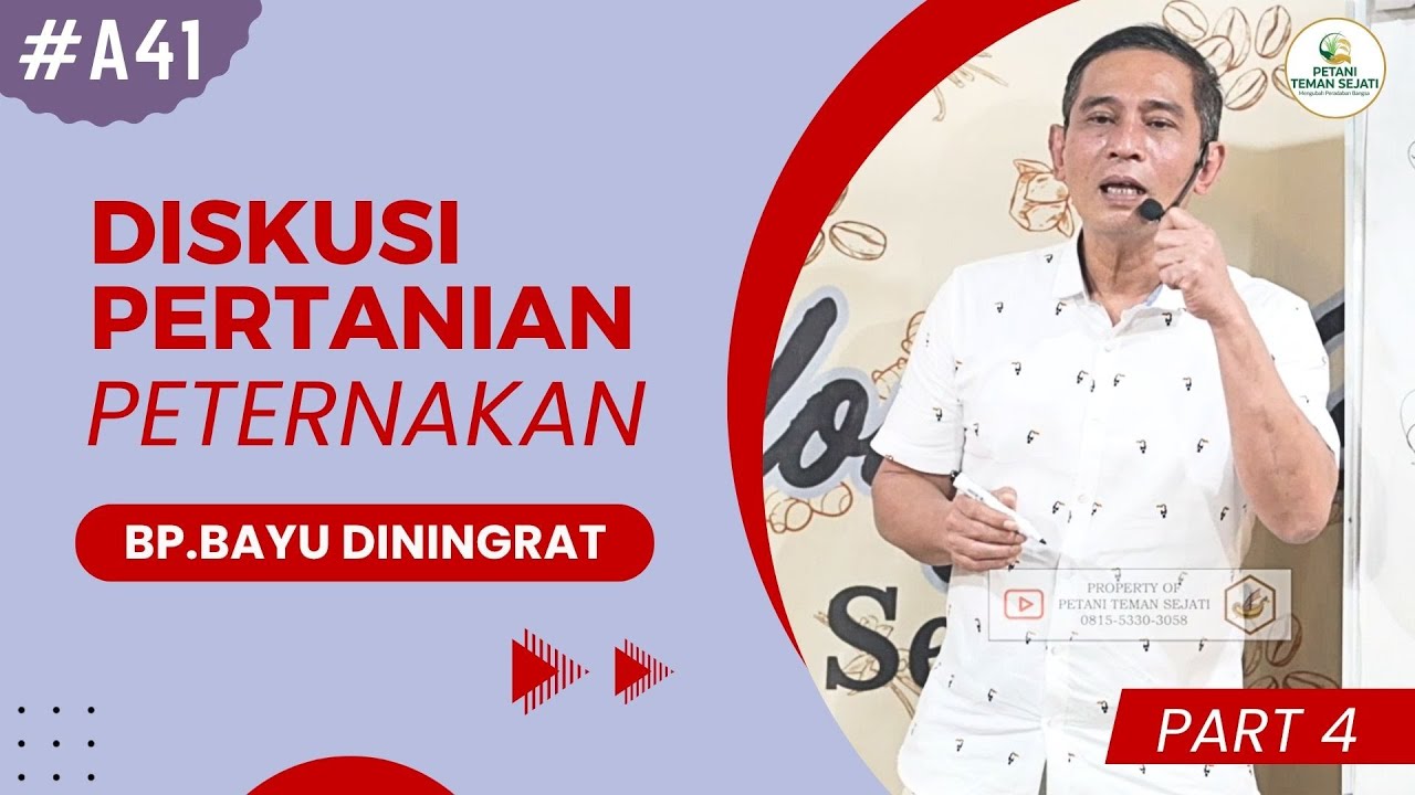 Diskusi Pertanian dan Kesehatan Bp Bayu Diningrat Part 4 - YouTube