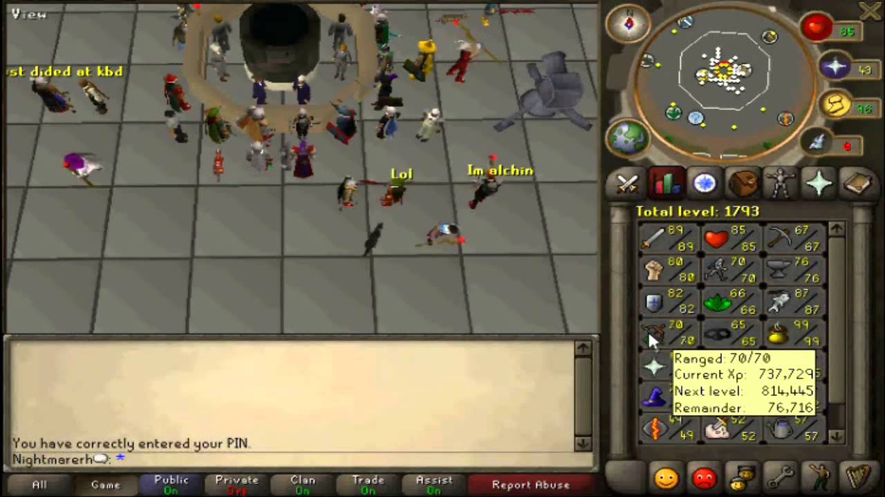 Runescape Corporeal Beast 2008 First Release! - YouTube