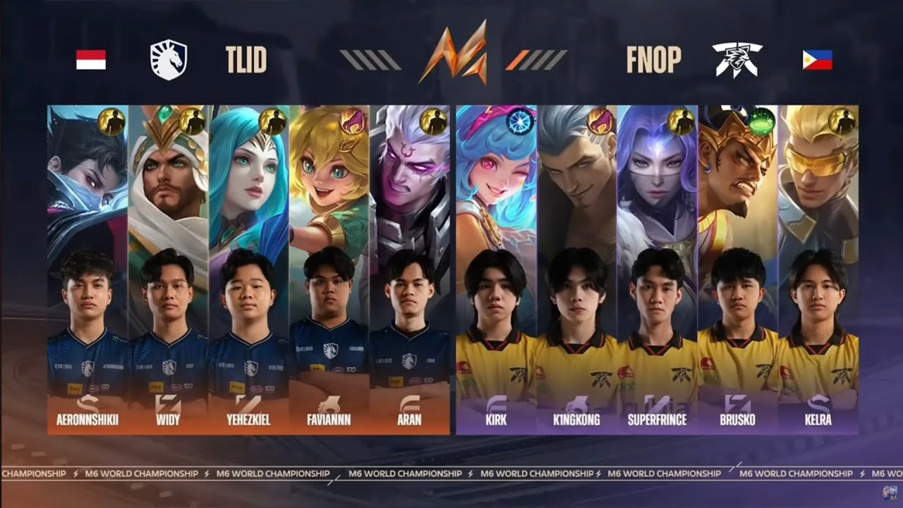 M6 | GRAND FINALS | FNATIC ONIC PH VS TEAM LIQUID ID GAME 2 - YouTube