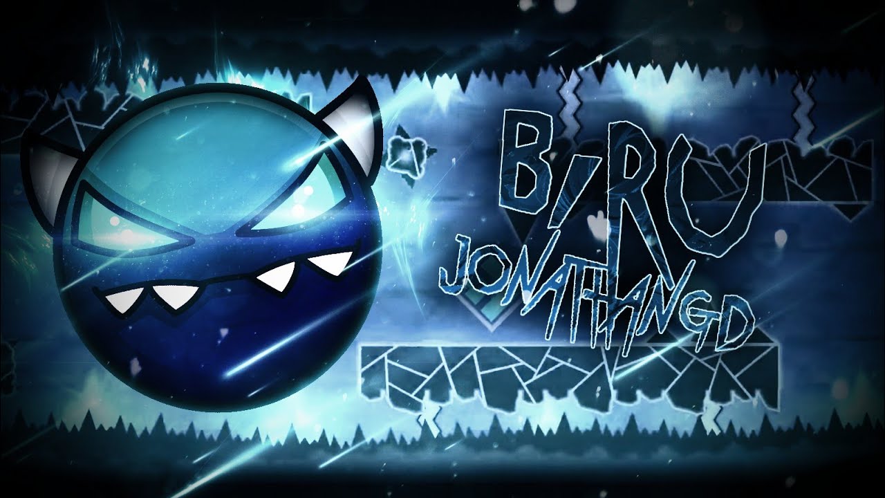 Biru by JonathanGD 100%(Mobile)| Geometry Dash - YouTube