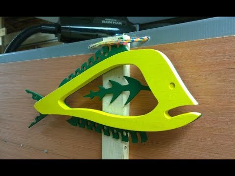 DIY CNC - Fish Wall Art! - Easy & Fun Project - YouTube