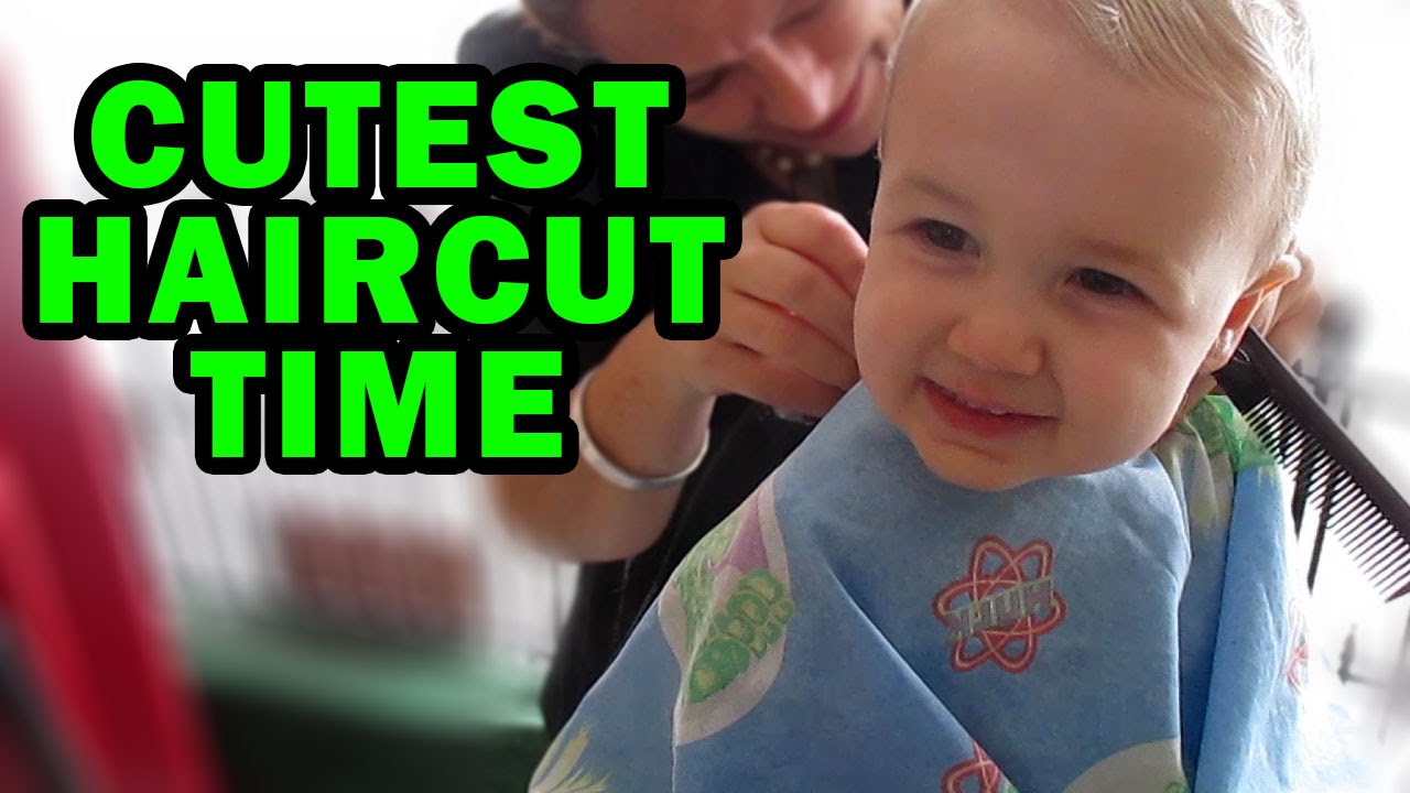 Cutest Haircut Time - YouTube