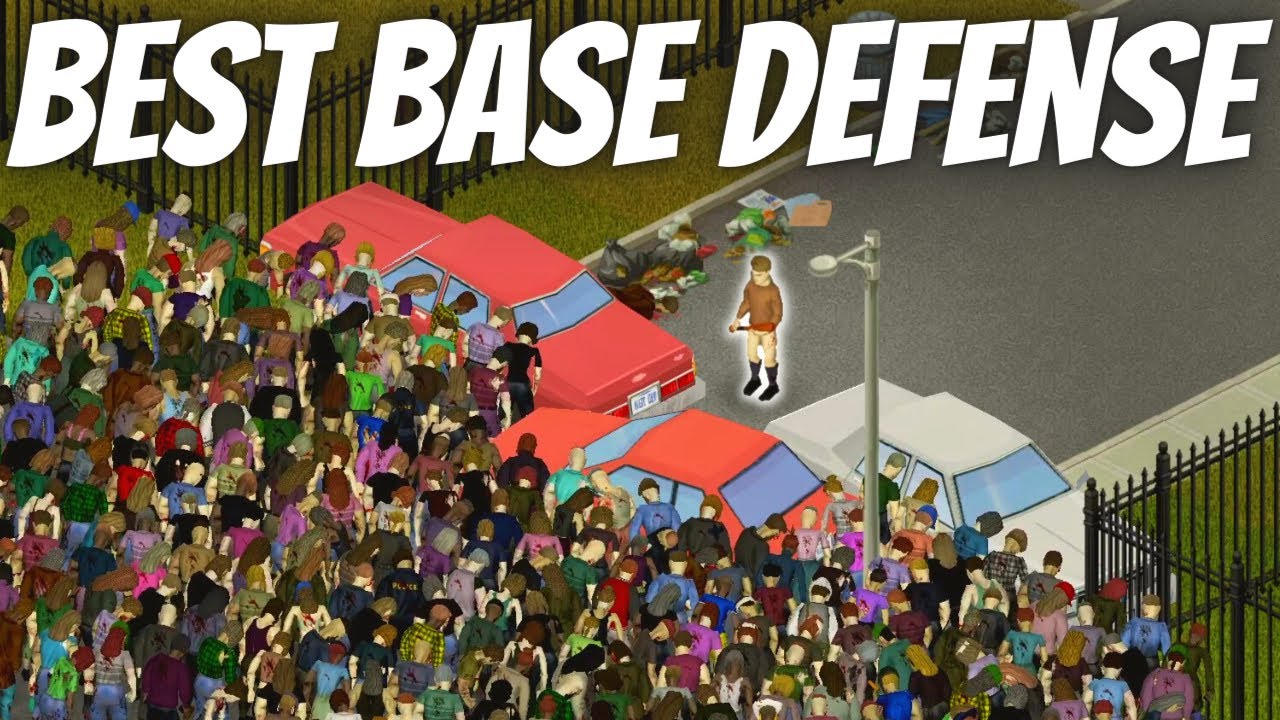 The Best Base Defense in Project Zomboid - YouTube