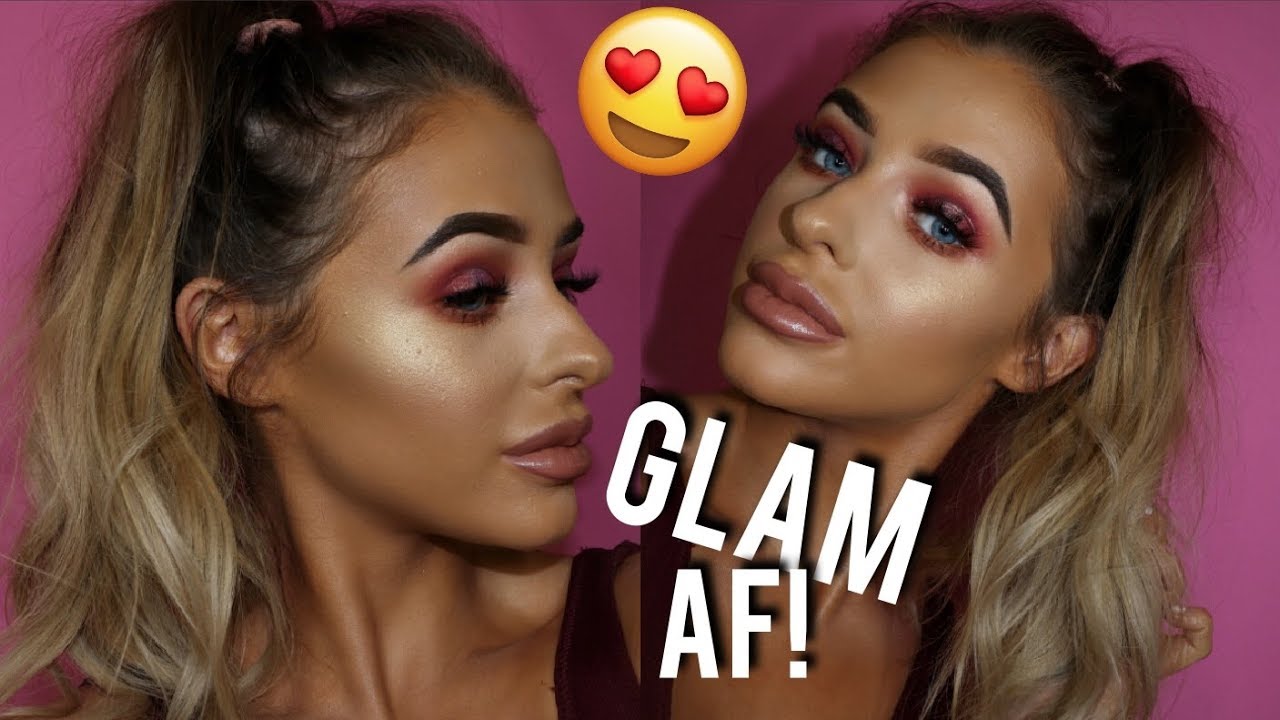 FAVOURITE MAKEUP LOOK TO DATE 😍💄FULL GLAM! - YouTube