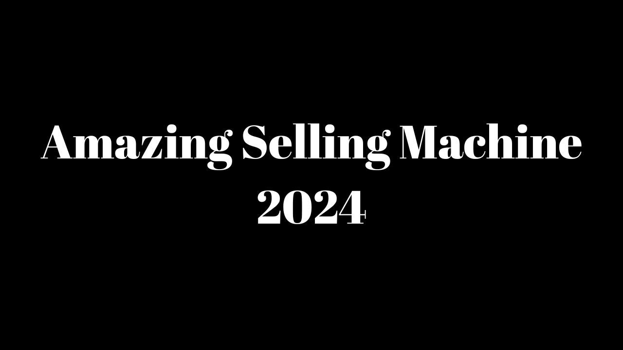 Amazing Selling Machine 2024 - YouTube