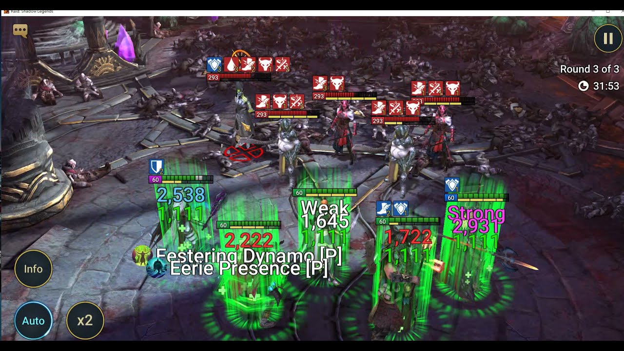 Raid Shadow Legends Hard Doom Tower Floor 113 Eternal Dragon - YouTube