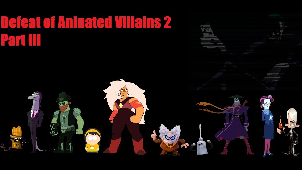 Defeat of Animated villains 2 part III - YouTube