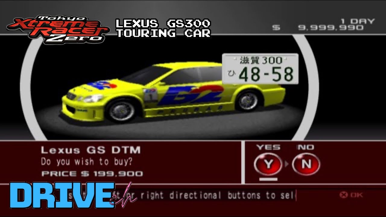Tokyo Xtreme Racer Zero | Lexus GS300 Touring Car (Hyper Build) | PS2 ...