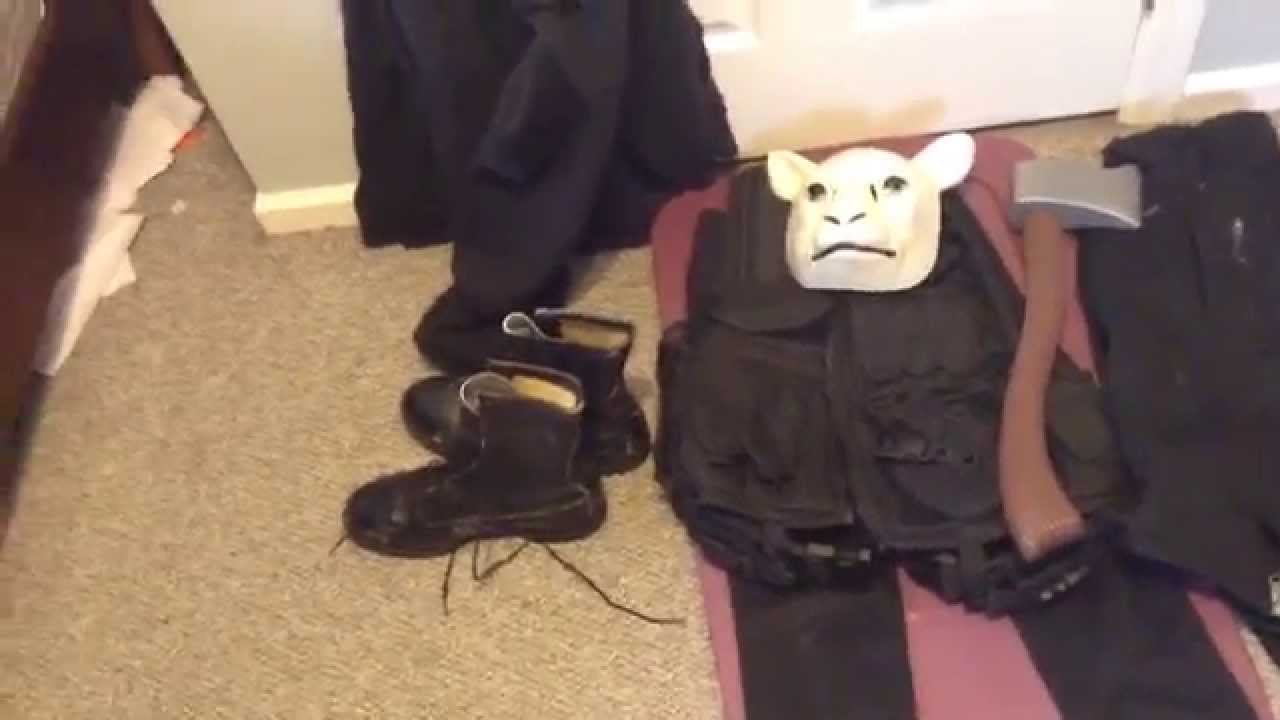 You're Next Costume Tutorial/ Review - YouTube