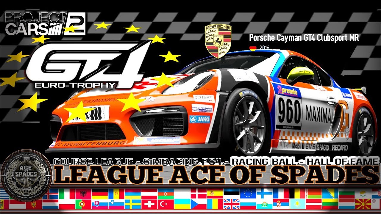 Project CARS 2 GT4 Euro Trophy Manche 01 - YouTube