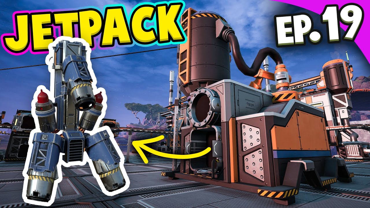 CUM E SA ZBORI CU JETPACK-UL? Satisfactory Ep.19 - YouTube