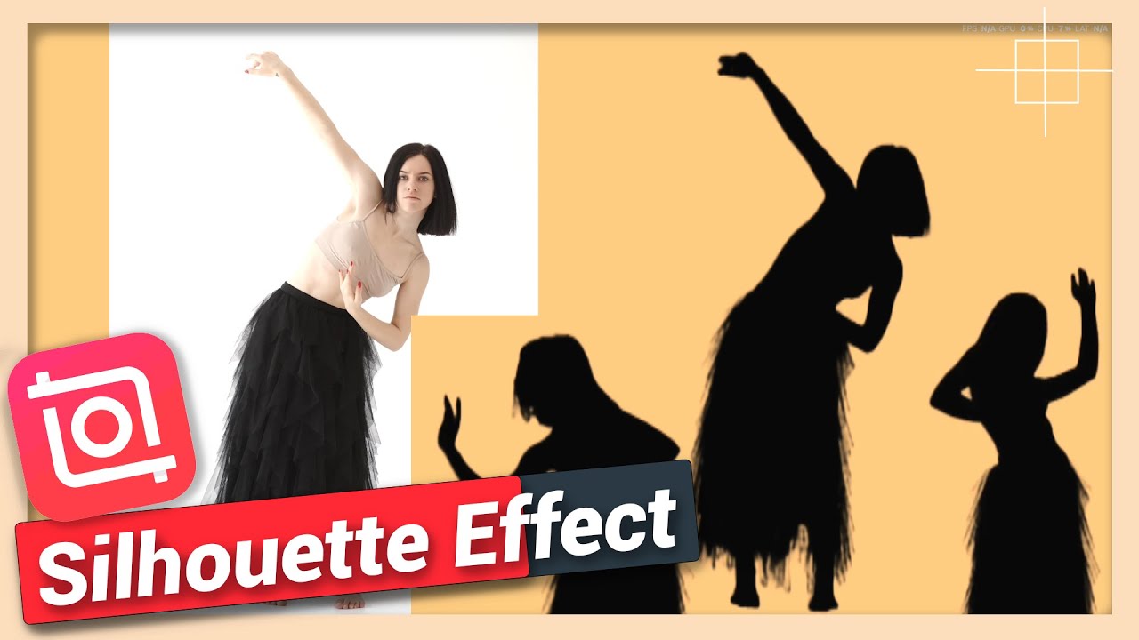 Create Silhouette Effect (Black Shape) | InShot Tutorial - YouTube