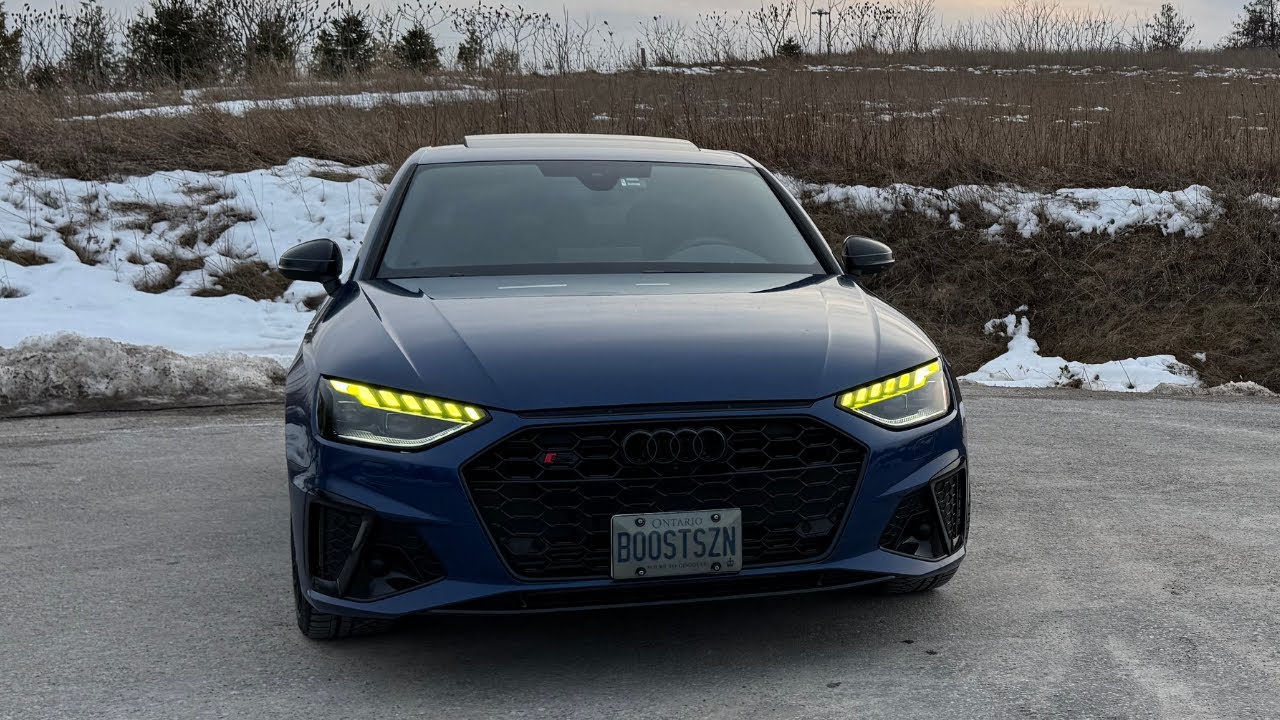 Installing Yellow DRL's On My B9.5 Audi S4! - YouTube