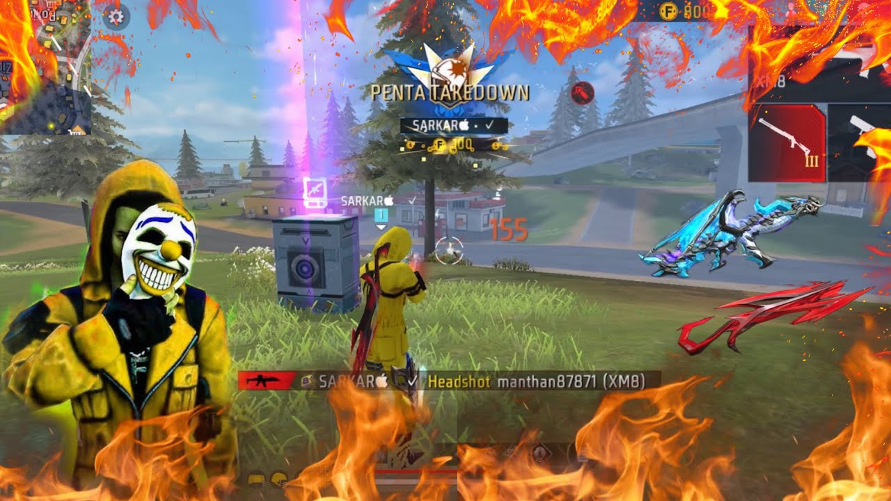 Playing Free Fire MAX for the first time ! - YouTube