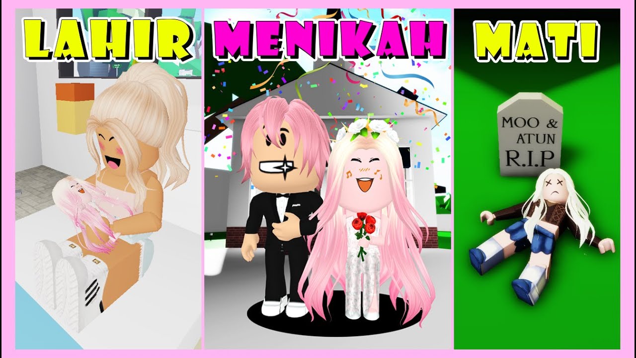DARI LAHIR SAMPAI MATI BROOKHAVEN feat @BANGJBLOX | ROBLOX INDONESIA ...