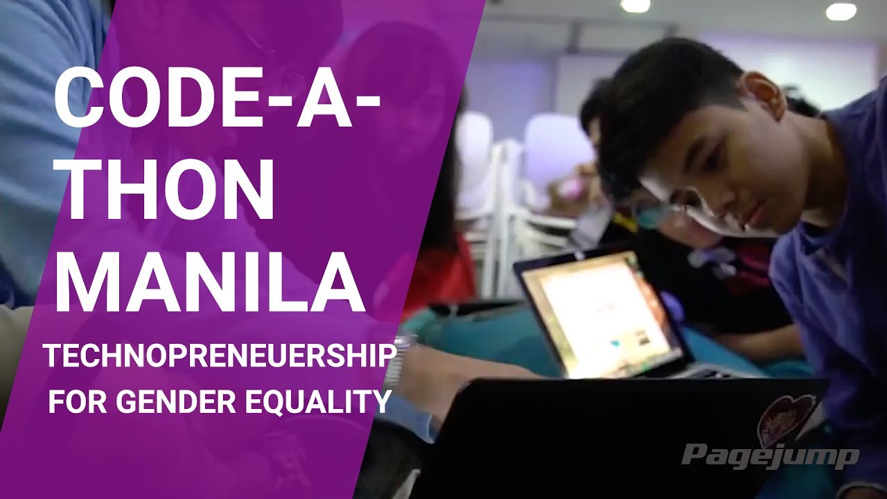 Codeathon Manila: Technopreneurship for Gender Equality - YouTube