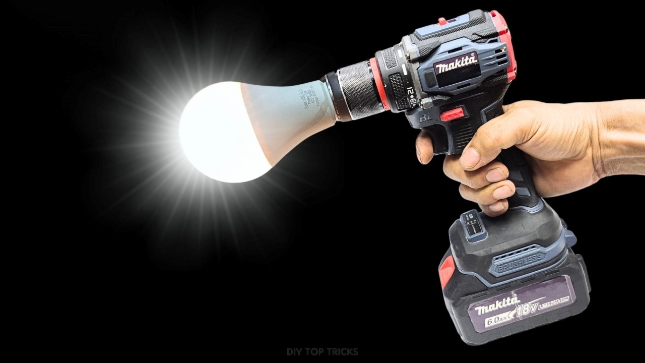 The secret use of a drill! Billions of people around the world don't ...