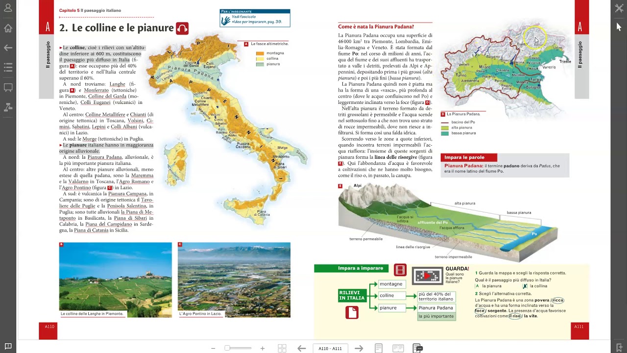 capitolo 5: il paesaggio italiano - YouTube