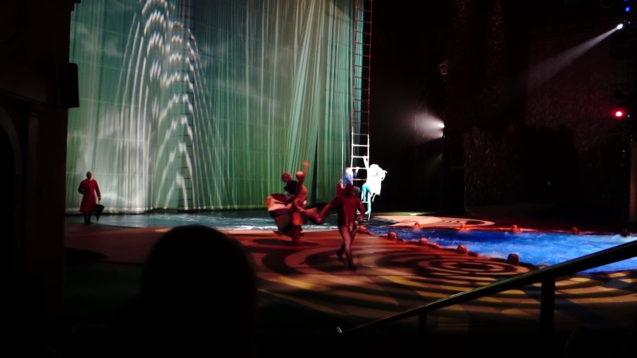 ""O"" Show by Cirque Du Soleil Las Vegas Part 3 - YouTube