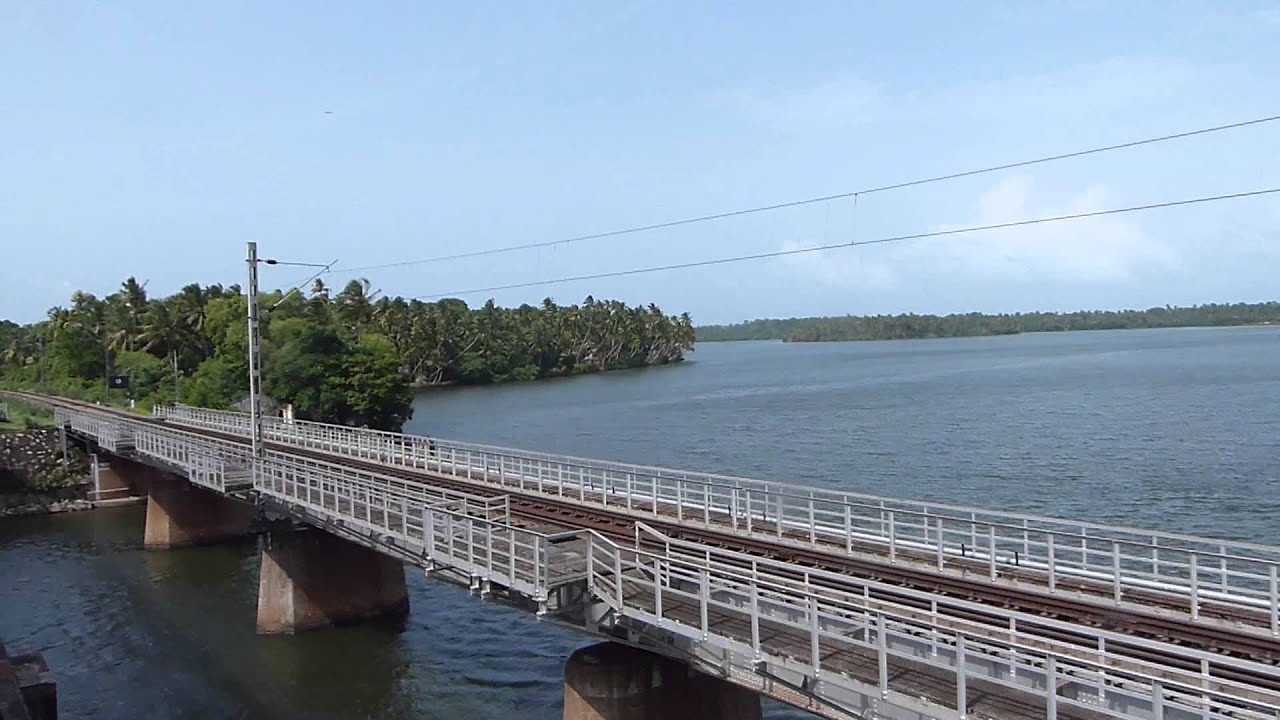 PERUMON RAILWAY BRIDGE KERALA - YouTube