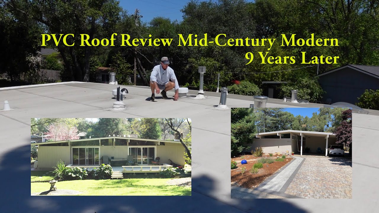Roof Review of PVC Single Ply Material after 9 Years - YouTube