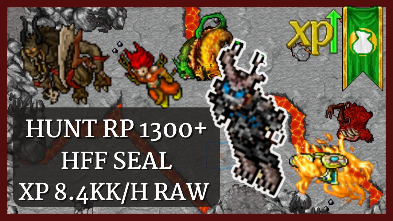 Tibia Hunt RP 1300+ Seal of Fire (Mazoran) HFF - YouTube