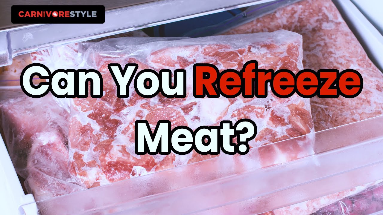 Can You Refreeze Meat - YouTube