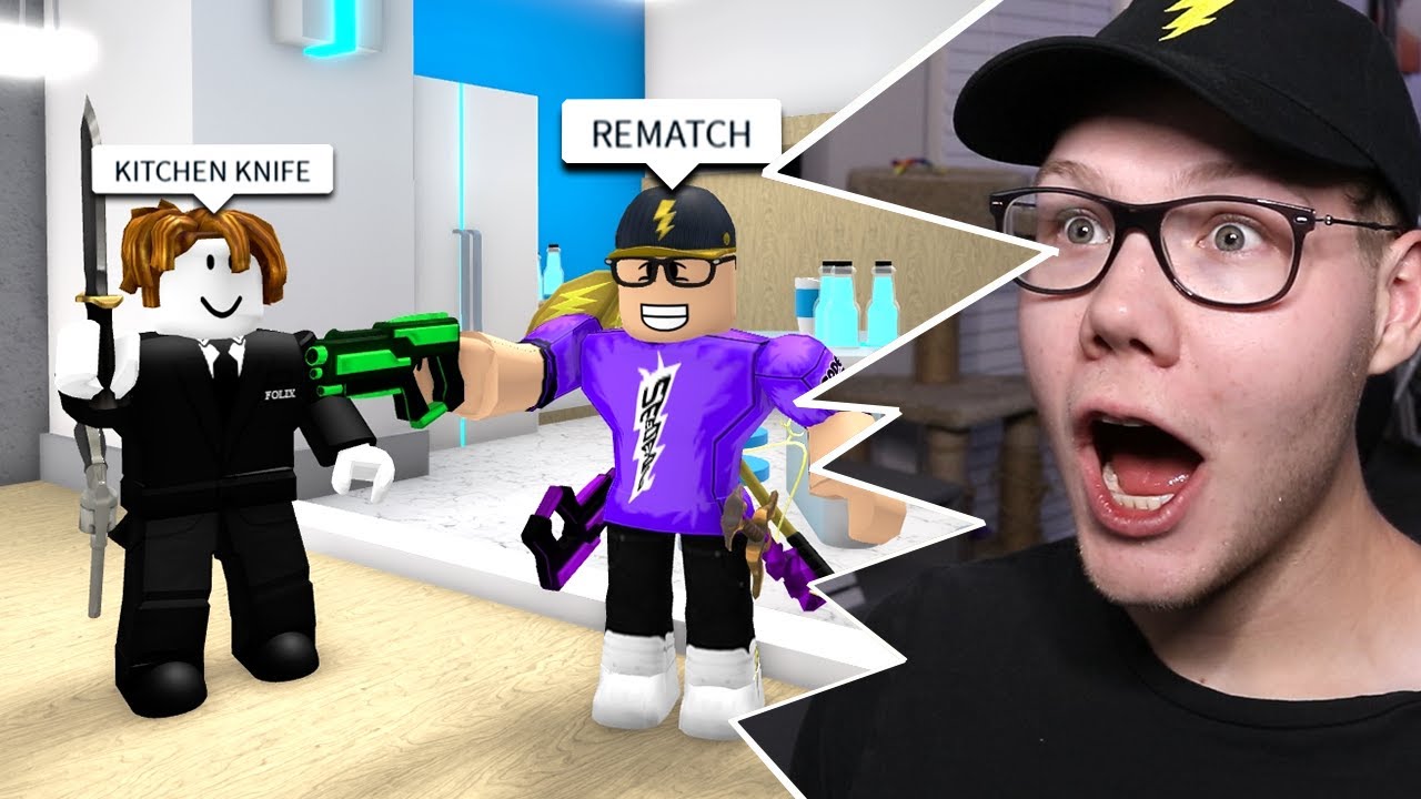 1v1 VS. Folix REMATCH (Roblox Murder Mystery 2) - YouTube