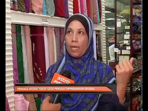 Peniaga Wisma Yakin gesa penjaja dipindahkan segera - YouTube