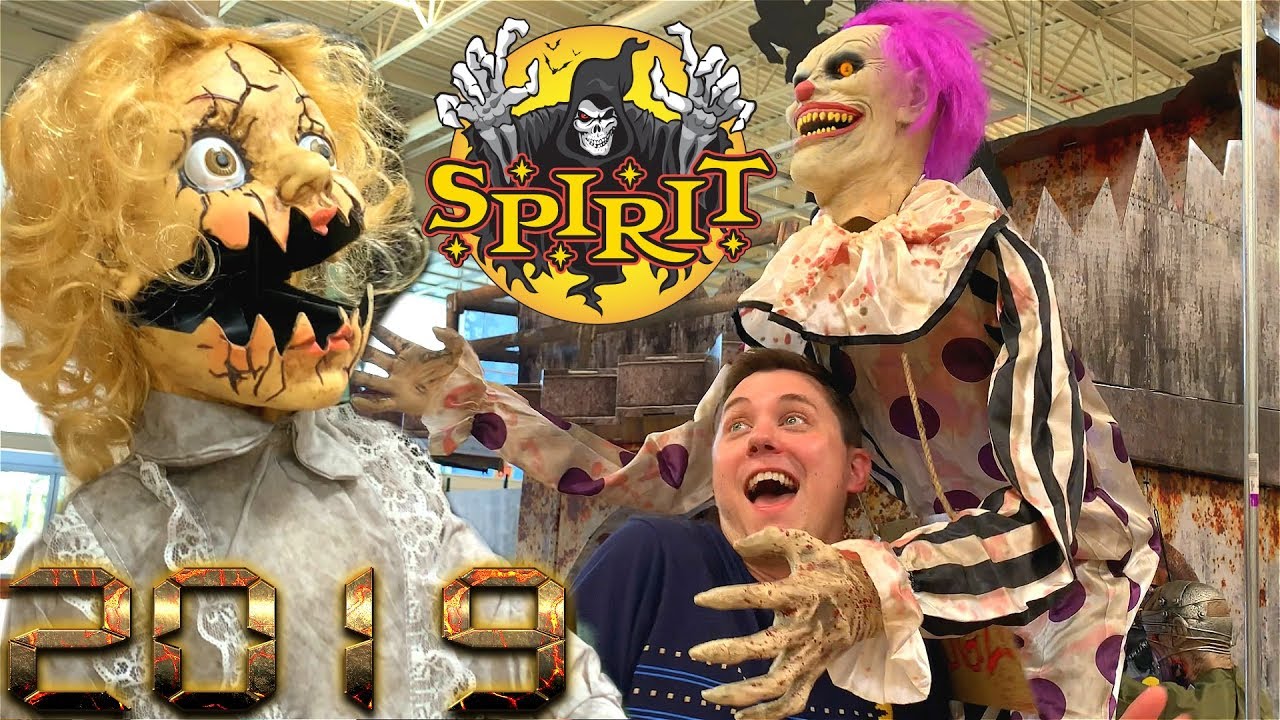 Spirit Halloween 2019 Store Tour! New Themes Revealed! Spooky Aquarium ...