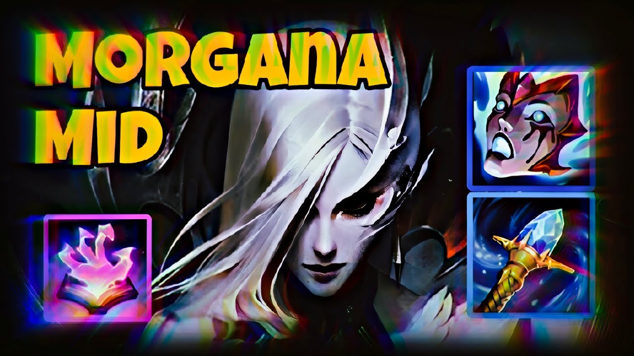 Wild Rift⚡Best Of Morgana Gameplay Mid - Build & Runes - YouTube