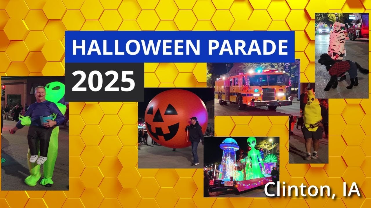Clinton Halloween Parade 2025 - YouTube