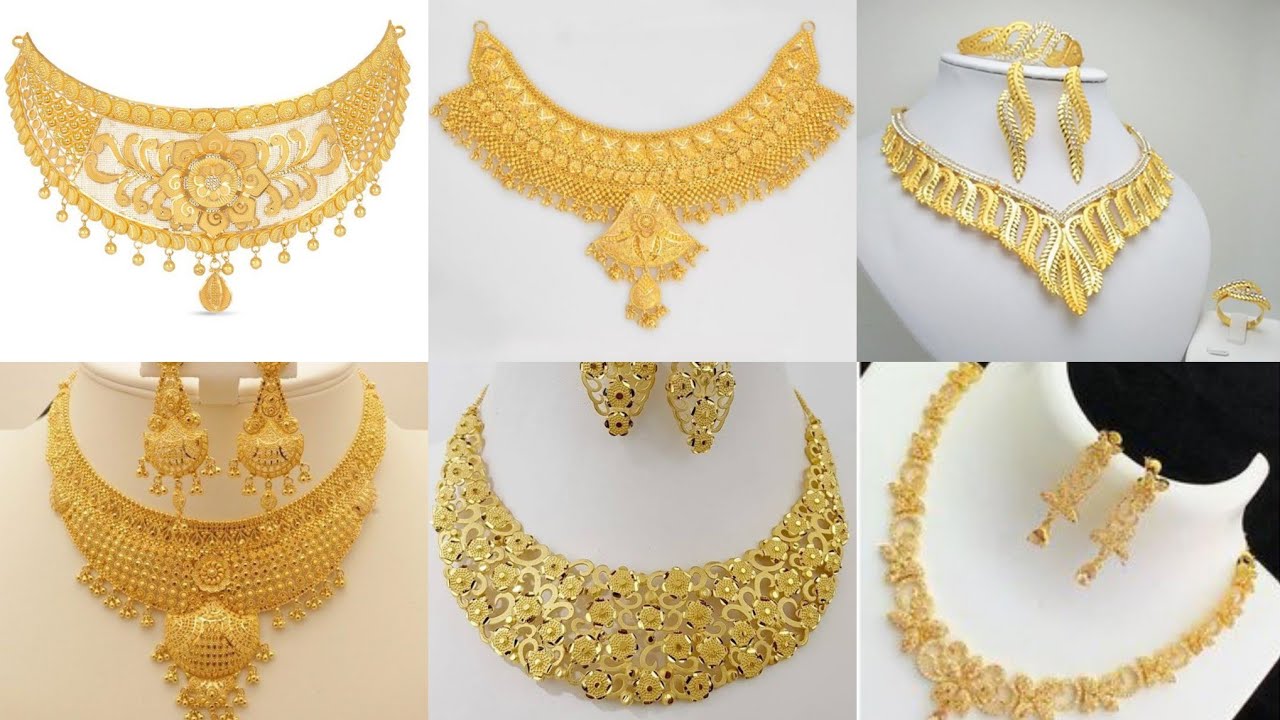 Light Weight Gold Jewelry Design 2021.Dubai Jewelry/Heavy weight. - YouTube