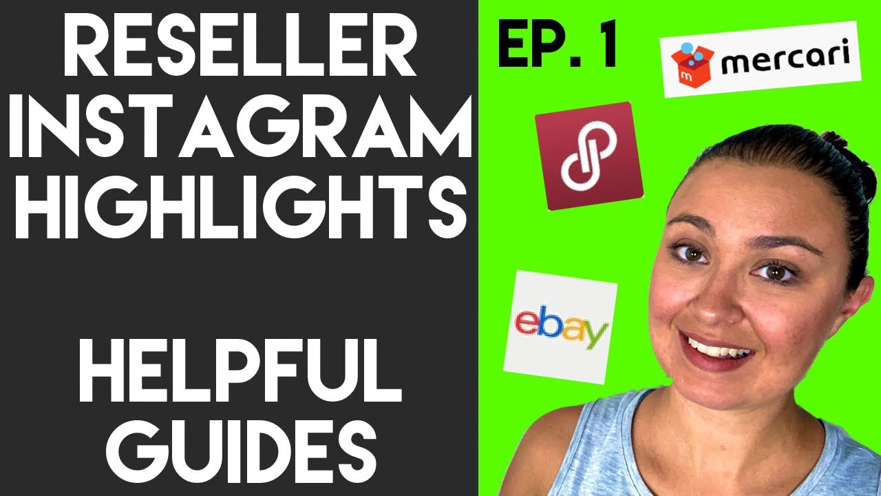 Reseller Instagram Highlights: EP1 Helpful Guides - YouTube