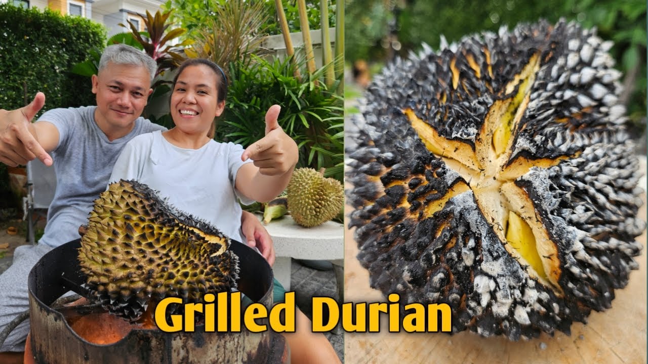 Grilled Durian - YouTube