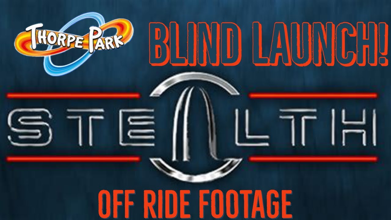 Stealth Thorpe Park Blind Launch! Off ride footage July 2022 - YouTube