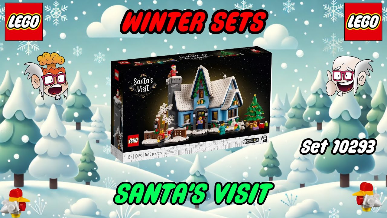 Revisiting the Holiday Magic: LEGO 10293 Santa’s Visit Build & Review 🎅 ...