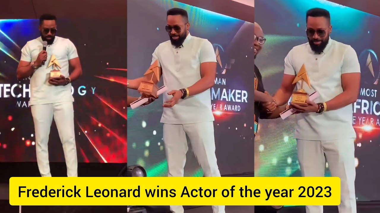 Frederick Leonard wins Aman Actor of the Year 2023, dedicates the award ...
